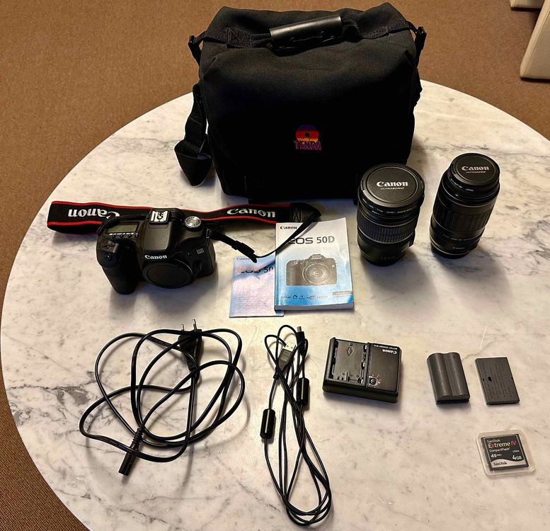 Canon EOS 50D Body & 2 Objektve Canon Ultrasonic | Kaufen auf Ricardo