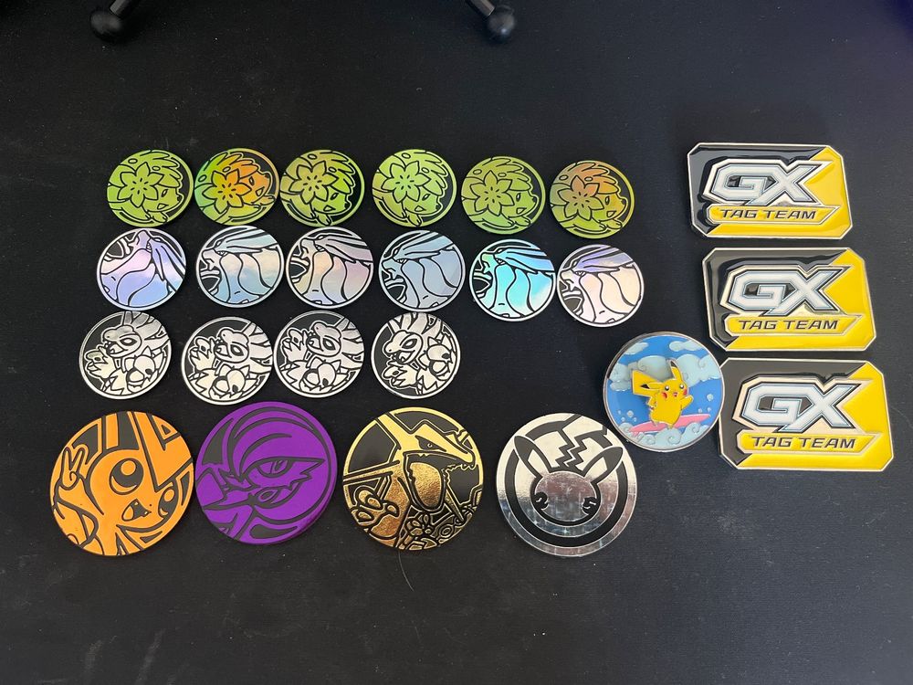 Pokemon Coins collection with metal Coin (Gebraucht) in uster für CHF 7 ...