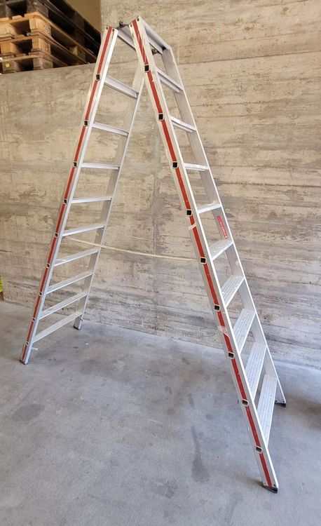Leiter, Bockleiter, Typ Hymer 8024, 2x10 Sprossen (9519216) | Kaufen ...