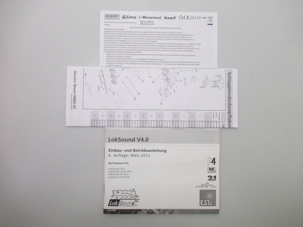 Rivarossi HR2282 Dampflok BR58 DR AC Digital mit Sound H0 (Gebraucht) in Basel für CHF 170 – mit ...