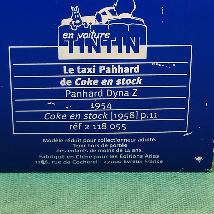 PANHARD DYNA Z TIN TIN MODELLAUTO IM ORIGINAL KARTON | Kaufen auf Ricardo