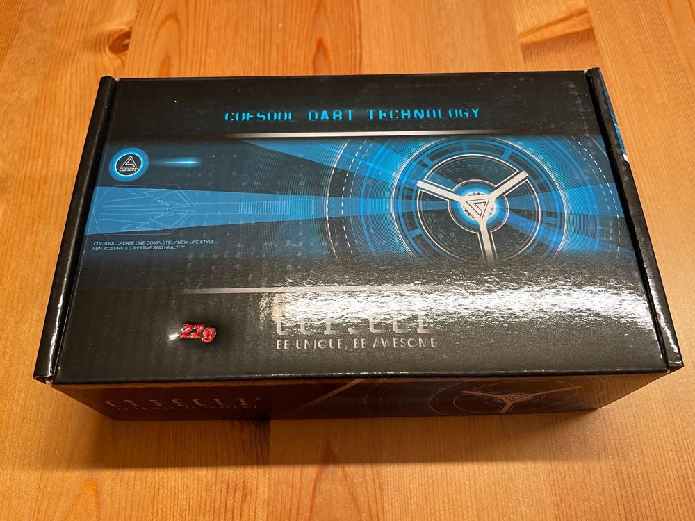 Dart-Set Cuesoul Swift Super Slim Gold 98% Tungsten 22g | Kaufen auf ...