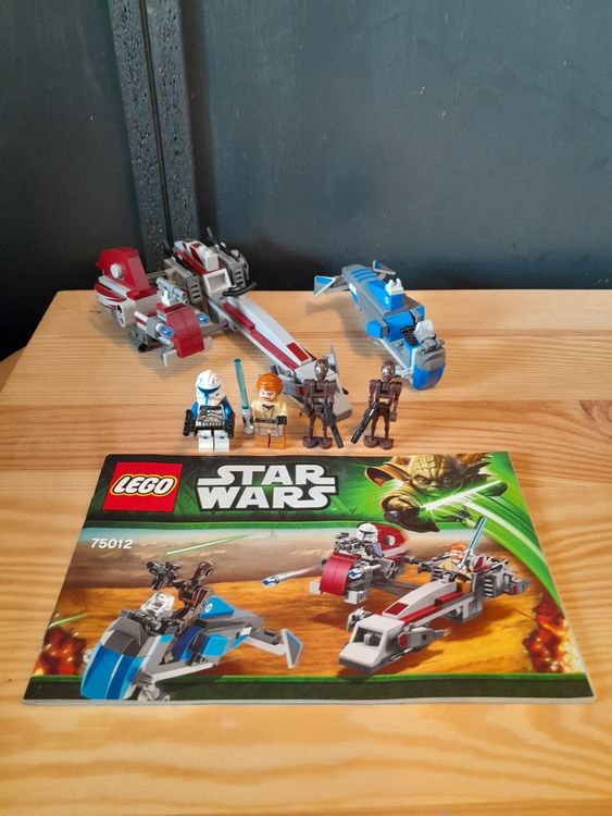 Lego Star Wars 75012 Barc Speeder with Sidecar Captain Rex | Kaufen auf ...