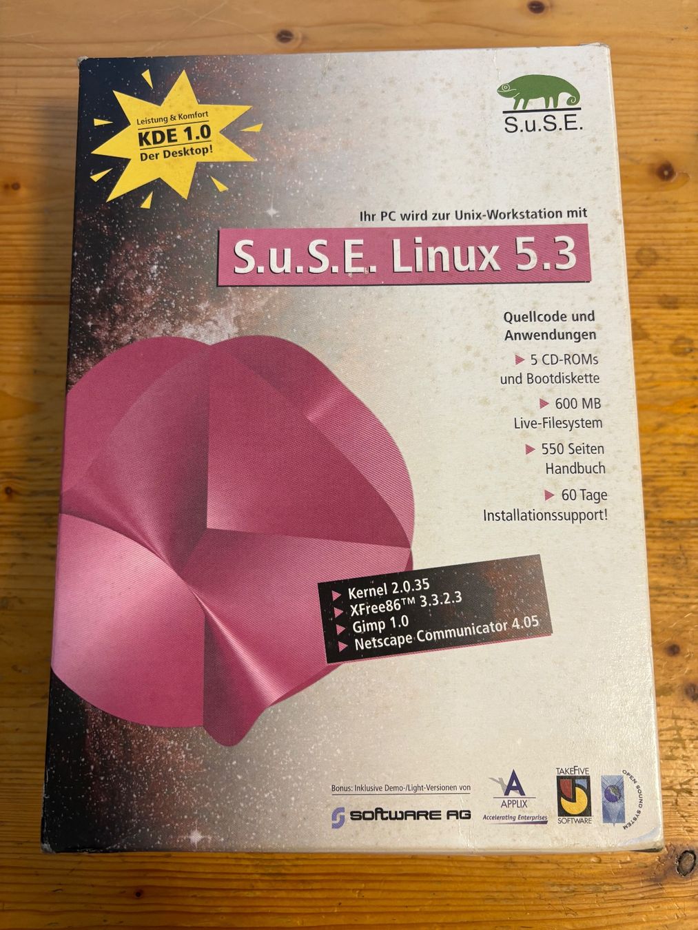S.u.S.E. Linux 5.3 Big Box CIB – 5 CDs + deutsches Handbuch (Gebraucht) in Märstetten für CHF 69 ...