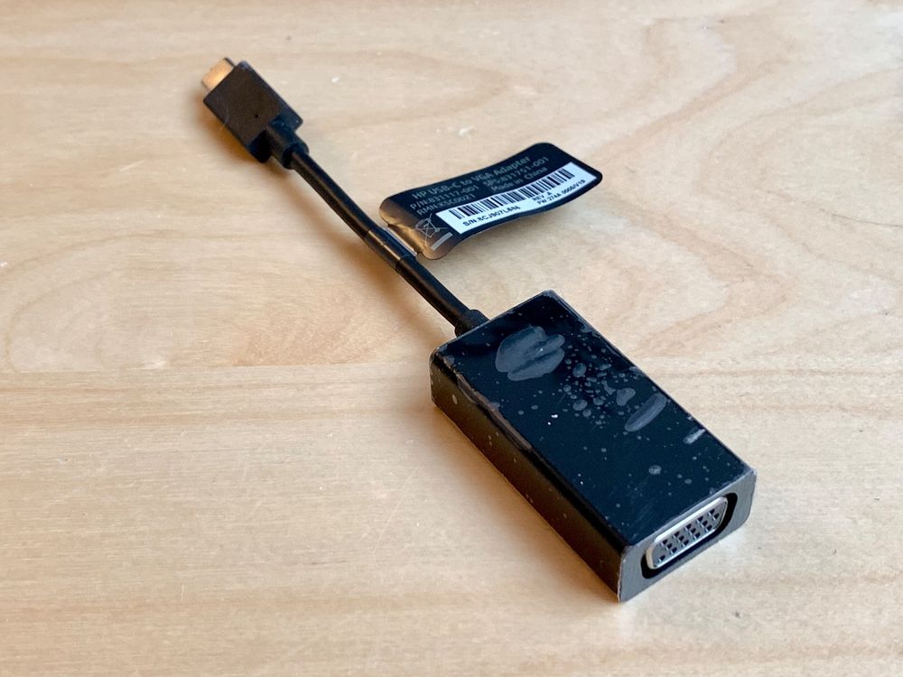 HP USB-C zu VGA Adapter (831117-001) | Kaufen auf Ricardo