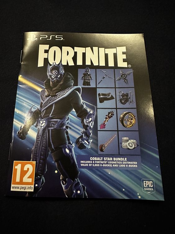 Fortnite PS5 Cobalt Star Bundle Code | Kaufen auf Ricardo