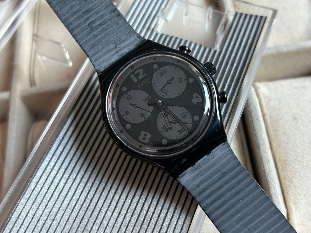 Rare Swatch SCB110 MOON SHADOW complète set 1992 | Kaufen auf Ricardo