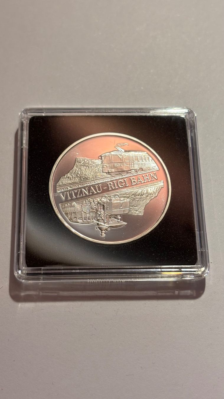 Pièce commémorative 20.- / 2008 (Chemin de fer Vitznau-Rigi) (D ...