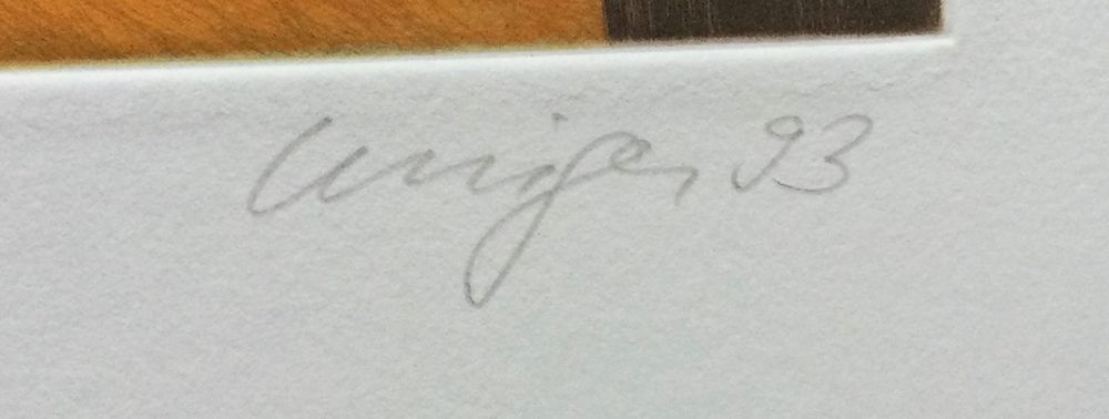 Irene CURIGER (1935) Interessante Radierung Handsigniert | Kaufen auf Ricardo