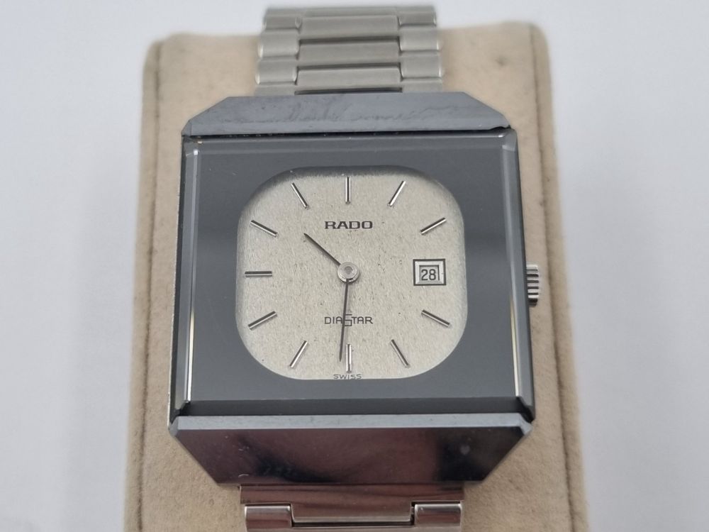 Rado Diastar 30 x 35mm ( Ref 565.0067.3 ) Box+ Papier+ Quitt (Gebraucht ...