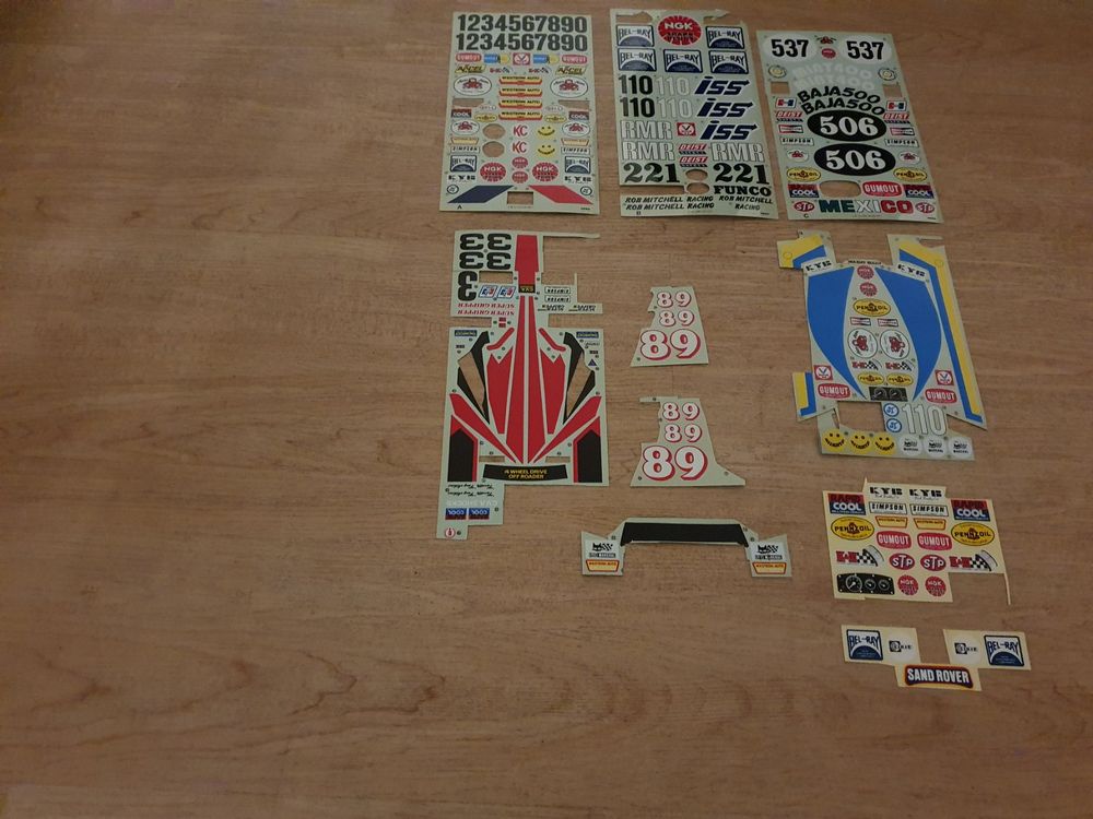 Tamiya Decals Buggys 80er Jahre | Kaufen auf Ricardo