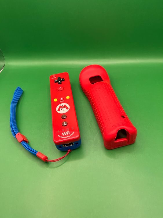 Wii MotionPlus Inside Controller Mario Edition + Hülle (Gebraucht) in ...