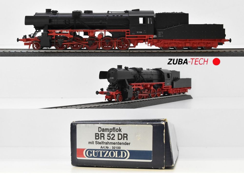Gützold 32100 Dampflok BR 52 DR H0 GS mit OVP (Gebraucht) in St. Gallen für CHF 88 – mit ...