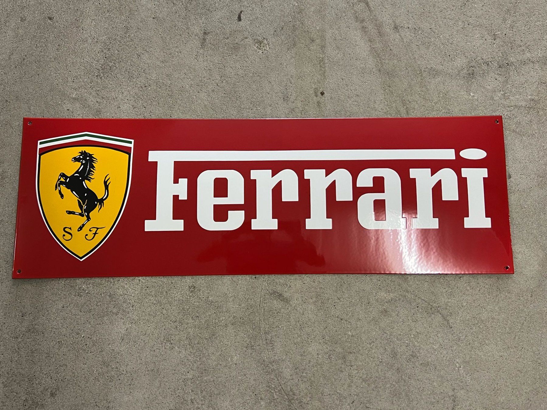 Emaille-Schild Ferrari für Sammler/Liebhaber (Gebraucht) in Nürensdorf ...
