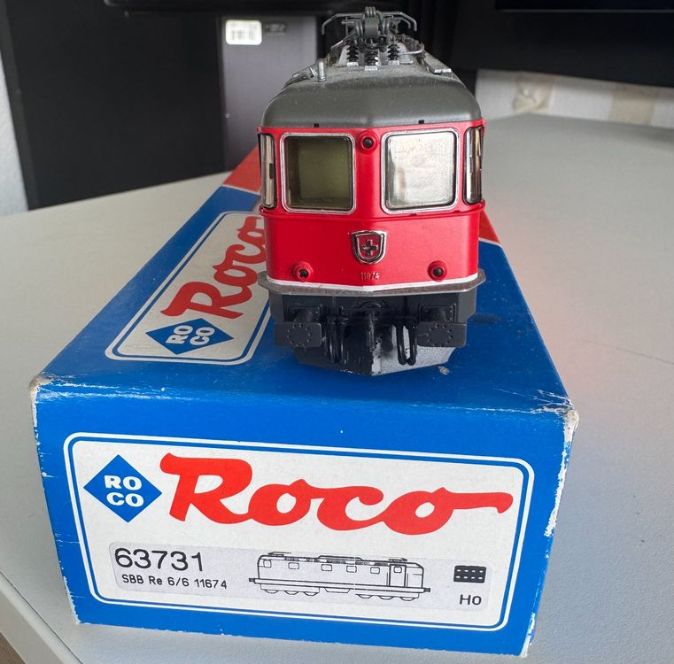 Roco 63731 HO SBB Re 6/6 11674 mit Esu LokPilot 5 (Neu (gemäss ...