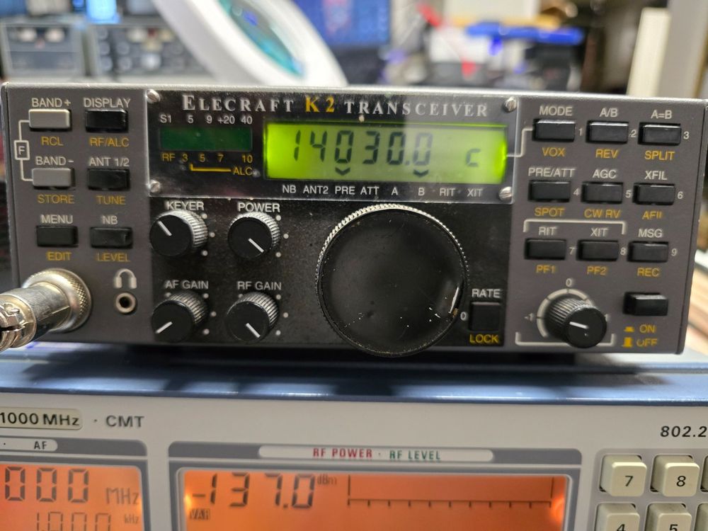 ELECRAFT K2 CW/SSB Transceiver QRP + Auto Tuner | Kaufen auf Ricardo