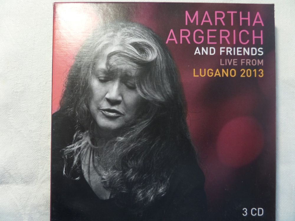 Martha Argerich and Friends - Live From Lugano 2013 - 3 X CD (Gebraucht ...