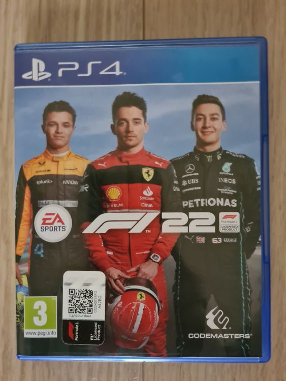 F1 2022 Ps4 | Kaufen auf Ricardo