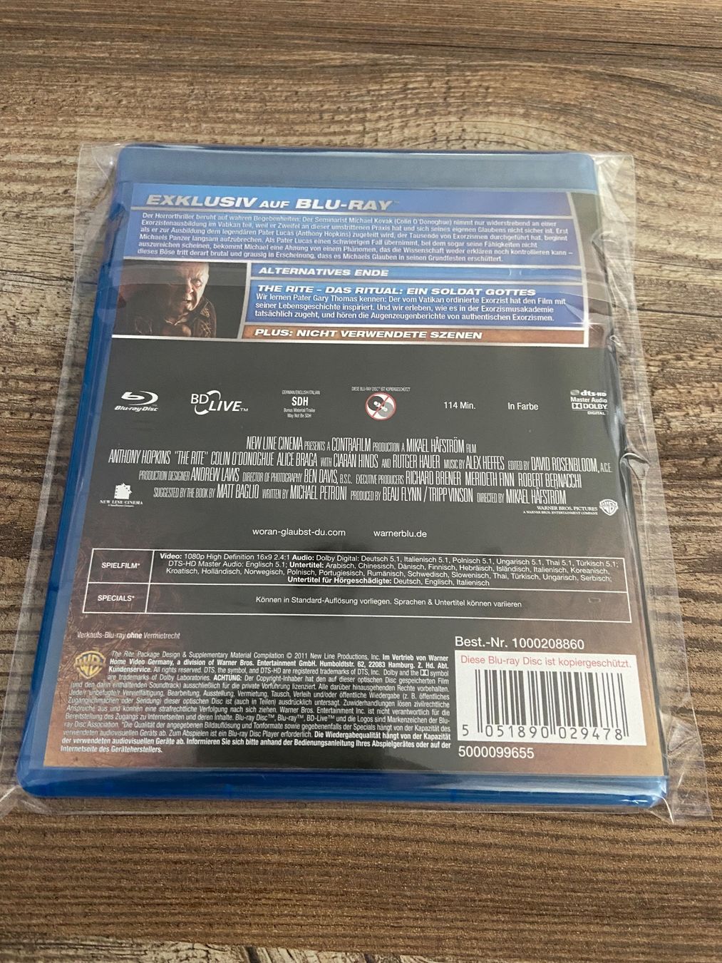 The Rite: Das Ritual Blu-ray Top Zustand! (Gebraucht) in Hasle LU für ...