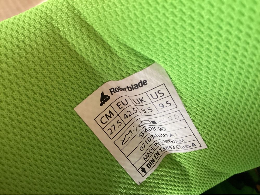 Rollerblade Spark 90, Inlineskates, Grösse 42.5, Top! (Neu (gemäss ...