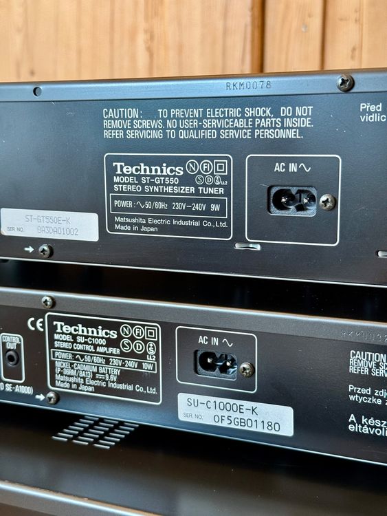 Technics Reference Series (SE-A1000 / SU-C1000) & Tuner (Gebraucht) in ...