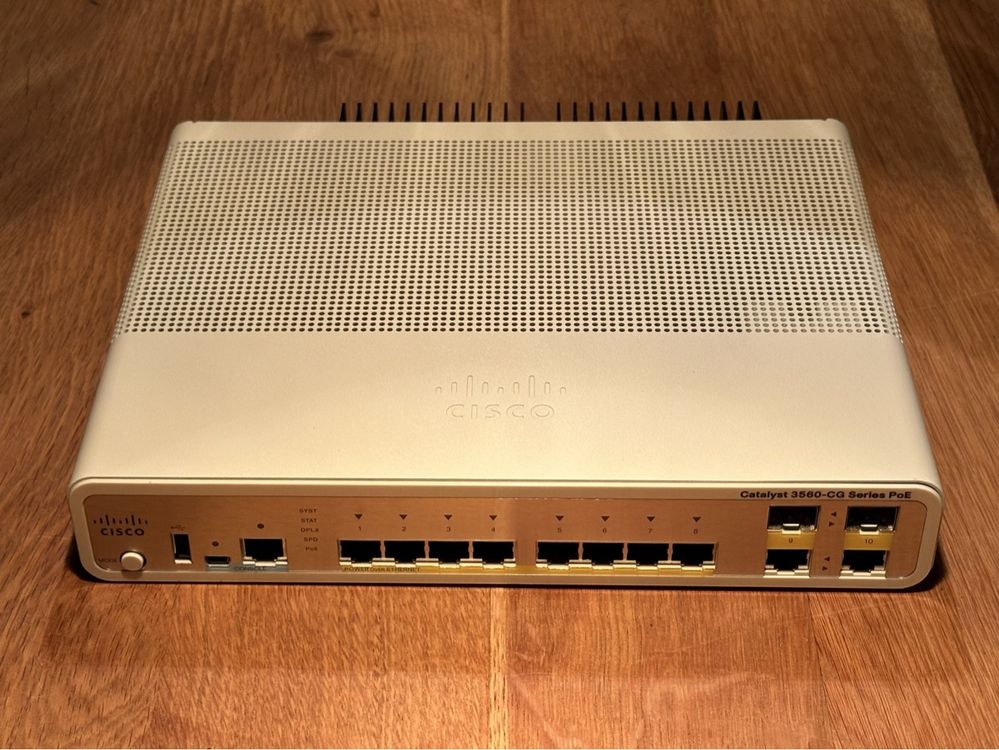 Cisco switch Catalyst 3560-CG Series PoE (Gebraucht) in Zürich für CHF ...