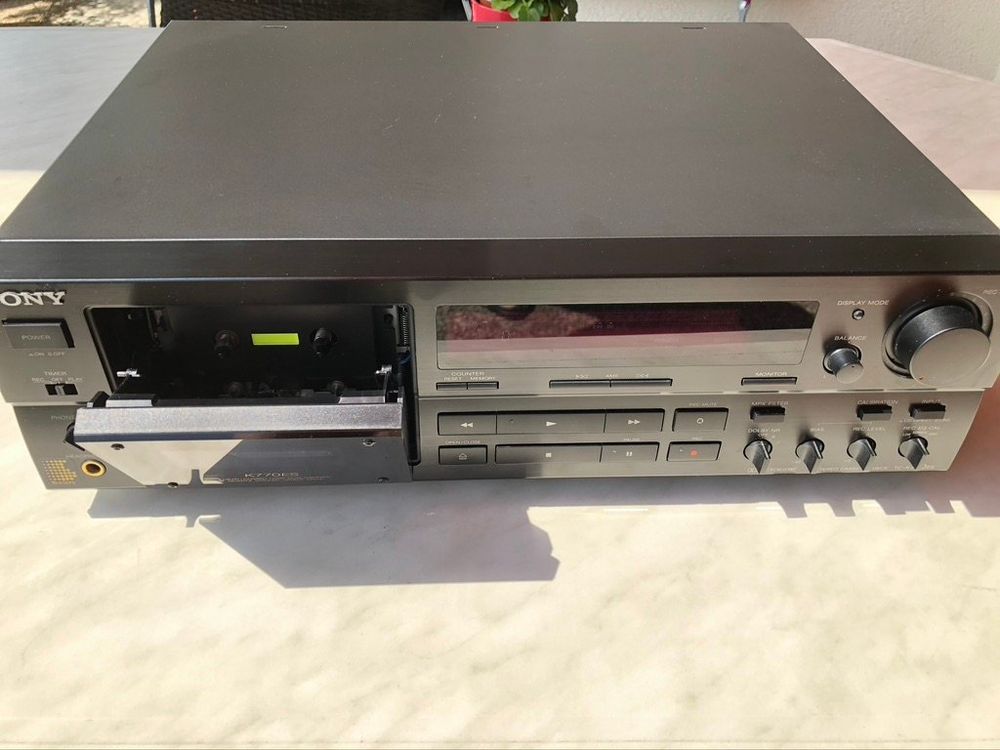 Sony Tape Deck TC-K 770ES High End in Neuzustand /Revidiert (Gebraucht ...