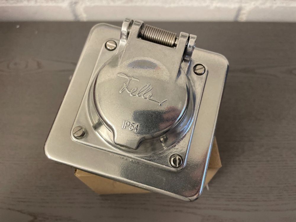 Feller Guss Steckdose IP54 UP T25 | Kaufen auf Ricardo