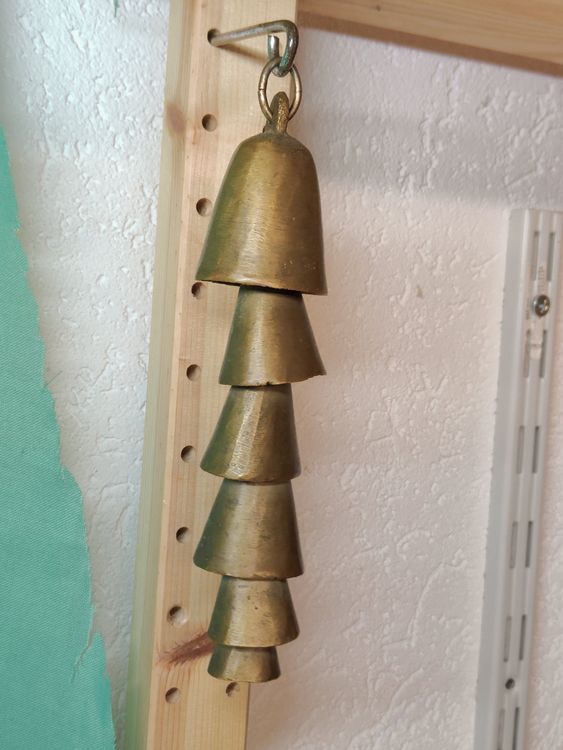 SEHCHSER TÜRGLOCKE BRONZE GLOCKEN TOP KLANG BAUERN HAUS (Gebraucht) in ...
