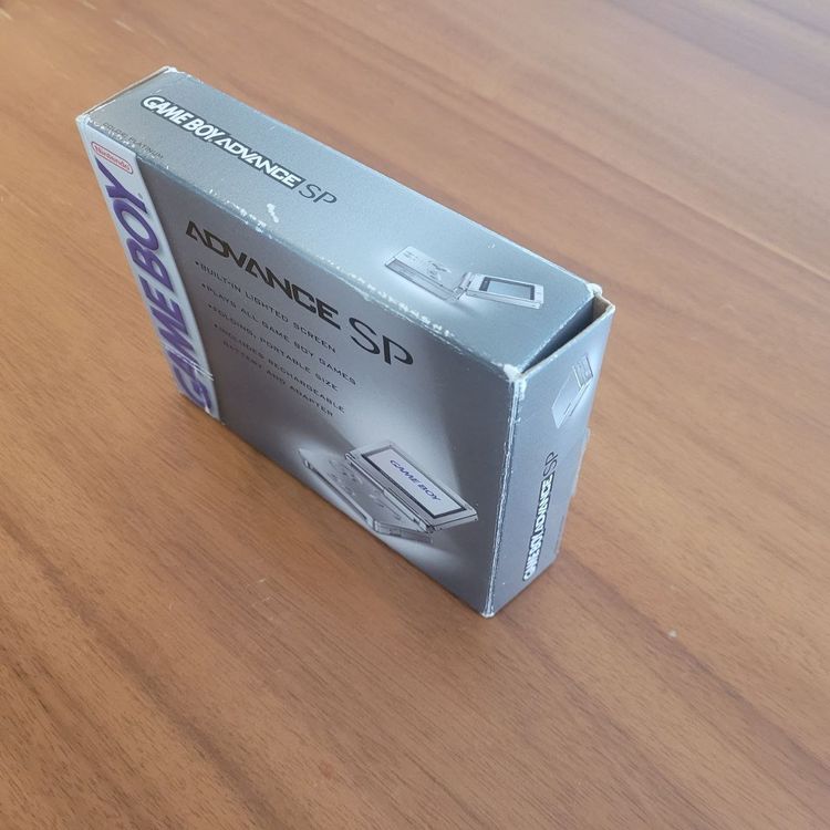 Console Game Boy Advance SP – AGS-001 – Argent (Silver) (D'occasion) à ...