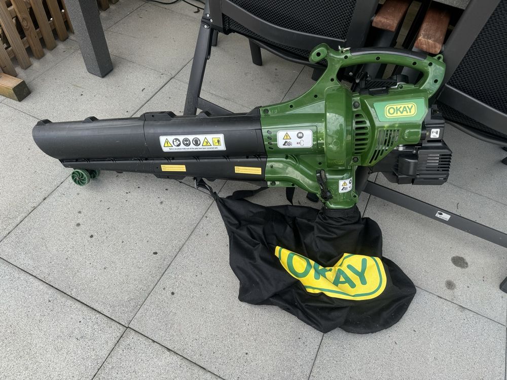 Luxus Benzin Laubblaser Im Test Ebenbild