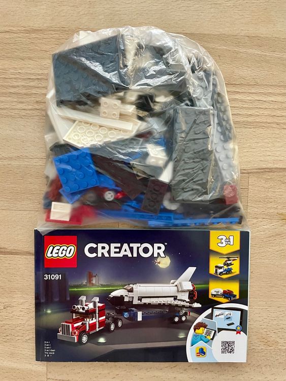 Lego Creator 31091 - Transporter für Space Shuttle (3in1) (Gebraucht ...