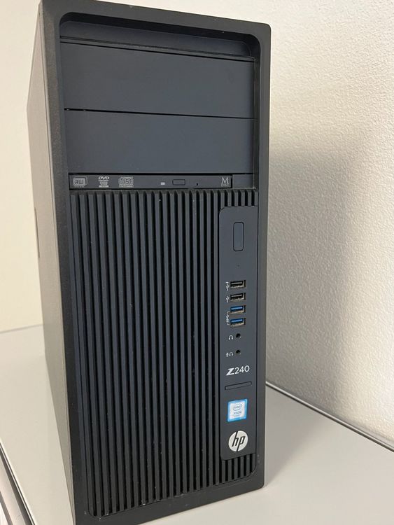 HP Workstation Z240, XEON, 16GB, Nvidia, Win11 PRO - TOP (Gebraucht) in ...