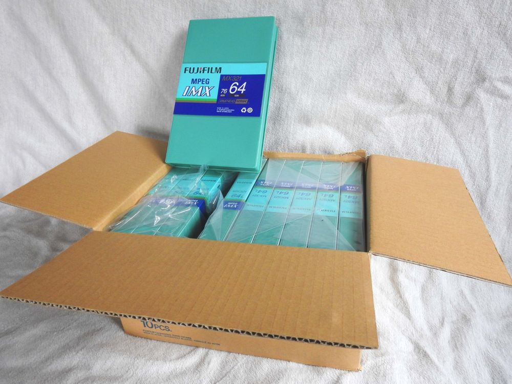 Fujifilm Mpeg IMX MX321 64 Tape Betacam 10stk NEU (Neu (gemäss ...