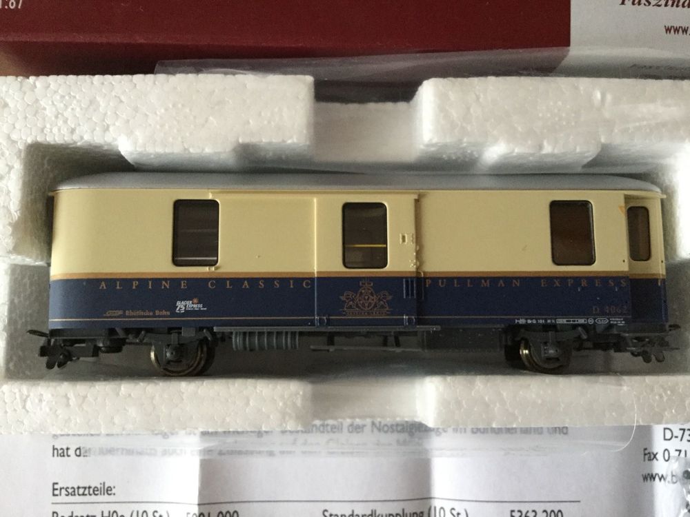 Bemo Packwagen 75 Jahre Glacier Express (Neu (gemäss Beschreibung)) in Malans GR für CHF 90 ...