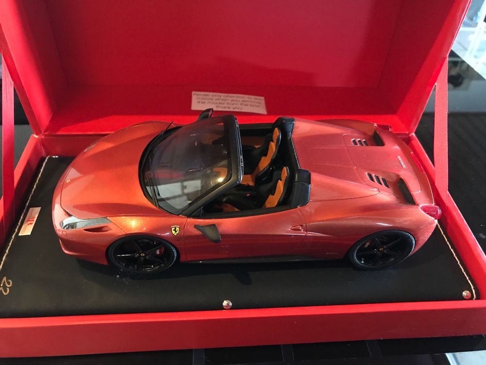 Ferrari 458 Spider MR 1/18 | Kaufen auf Ricardo