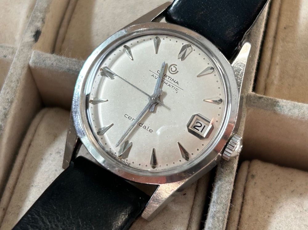 Montre vintage Certina certidate automatique fonctionne 35mm | Kaufen auf Ricardo
