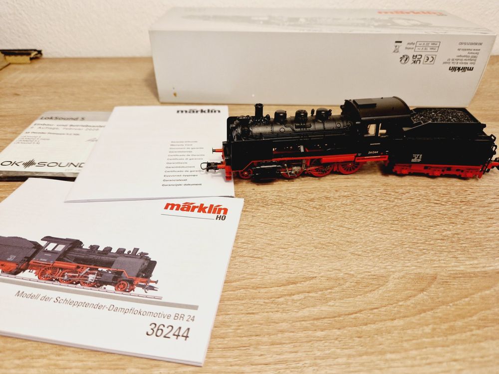 Märklin 36244 Dampflok BR 24 Digital Mfx Sound H0 (Neu und originalverpackt) in St-Aubin-Sauges ...