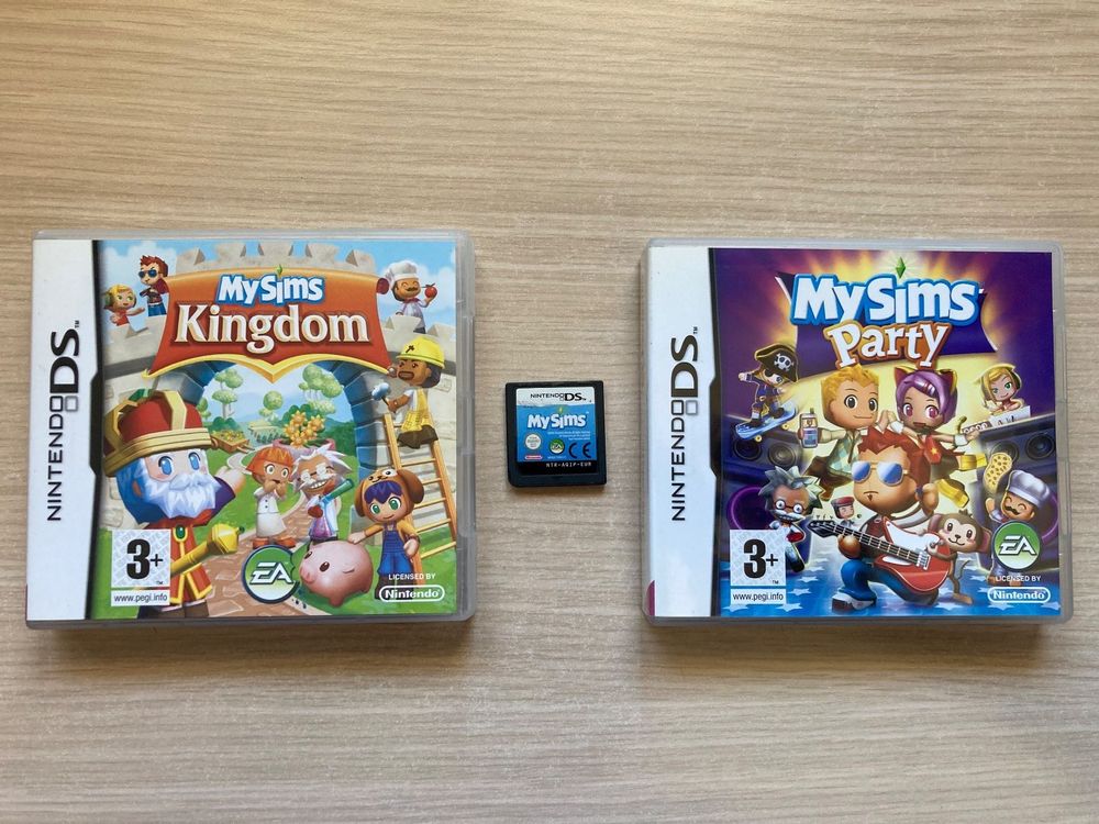Nintendo DS Lite mit OVP und My Sims Games in TOP Zustand (Gebraucht ...