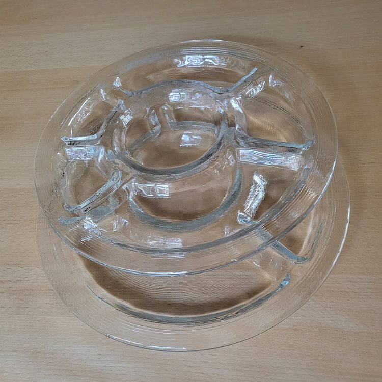 Glasi 2 Onda Teller Fondueteller Fleischfondue Chinnoise (Gebraucht) in ...