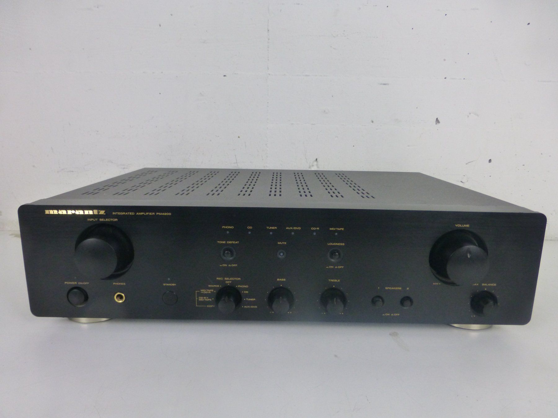 Marantz PM 4200 kompakter Stereo-Vollverstärker (D'occasion) à Fahrweid ...