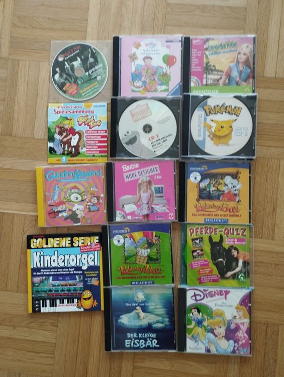 Kinder PC Spiele, DVD's, CD's (Gebraucht) in Geroldswil für CHF 1 – mit ...