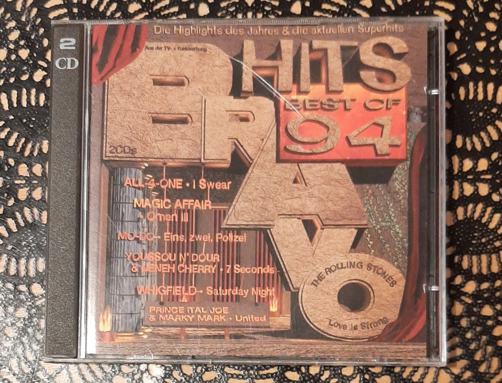 Bravo Hits - Best Of 94, 2CD Hit Compilation Sampler 1994 (Gebraucht ...
