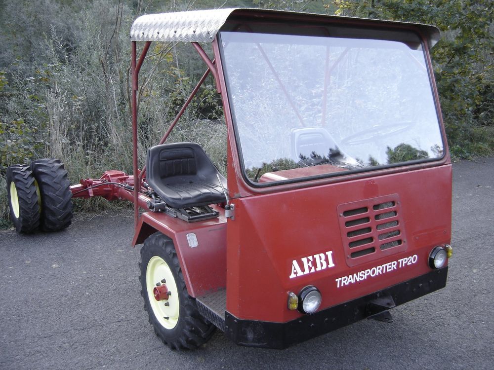 Transporter Aebi TP20 mit Doppelrad | Kaufen auf Ricardo