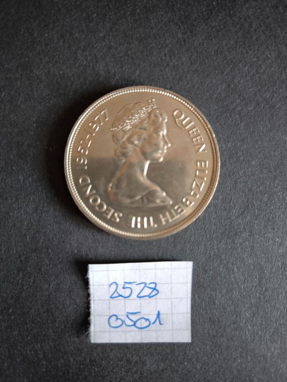 Münze St. Helena 25 Pence / Queen Elizabeth The Second (Gebraucht) in ...