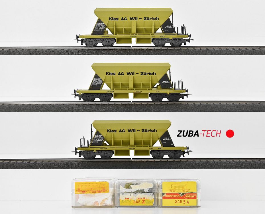 Liliput 3x Kieswagen der SBB H0 GS mit OVP (Gebraucht) in St. Gallen für CHF 36 – mit Lieferung ...