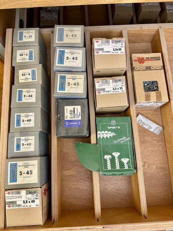 🔸 SCHRAUBEN DIV „KREUZ & SCHLITZ“ #6 AB 1.-!!! (Gebraucht) in Zürich ...