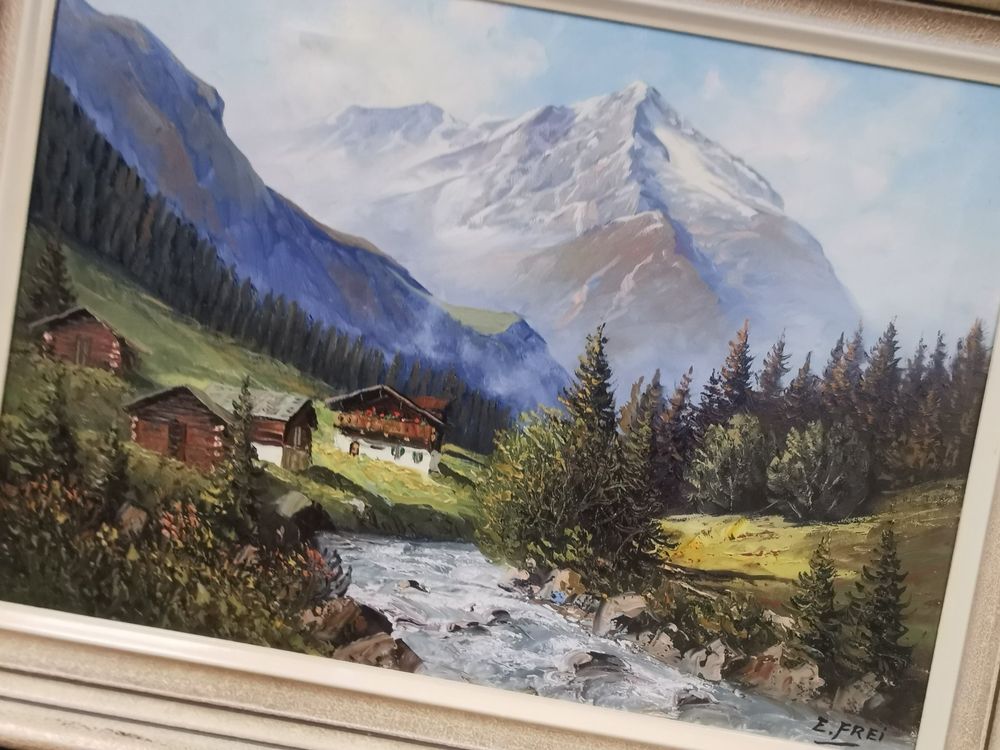 EMIL FREI(1882-1955) HUILE SUR TOILE SIGNÉE (Gebraucht) in Genève für ...