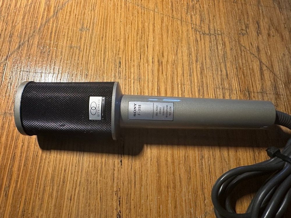 Micro Sony F-99B (one point stereo microphone) (D'occasion) à Corserey ...