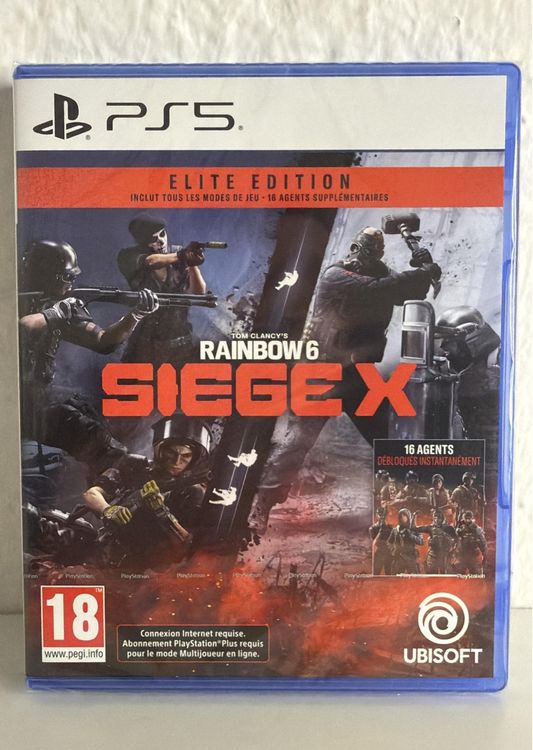 Rainbow Six Siege X - Elite Edition - PS5 - NEW! UNOPENED! (Neu und ...